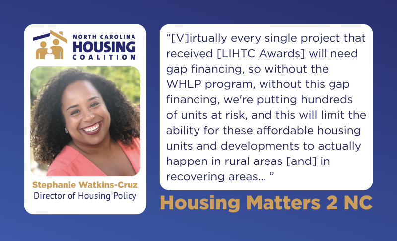 Housing Call: August 26, 2025 – North Carolina Housing Coalition